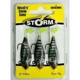 Storm WildEye Swim Shad 2" Fishing Lure 1/8oz Bluegill 3pcs - Walmart.com