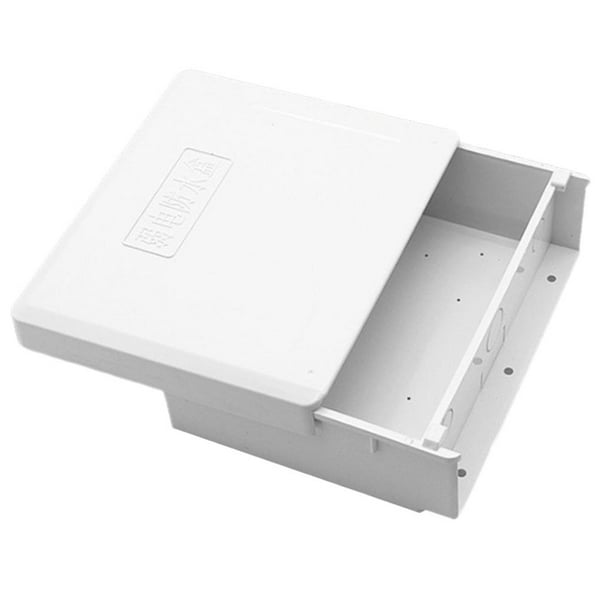 Plastic Water Box Outdoor Power Water Box Junction Case - White, Large ...