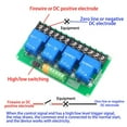 WINDLAND 5V/12V/24V High Low Level Triggers Relays Module Board ...