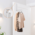Over the Door Hooks Hanger, Foldable over Door Drying Laundry Rack ...