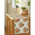 Burlap Table Runner 70 Inches Long, Summer Lemon Tea Watermelon Non ...