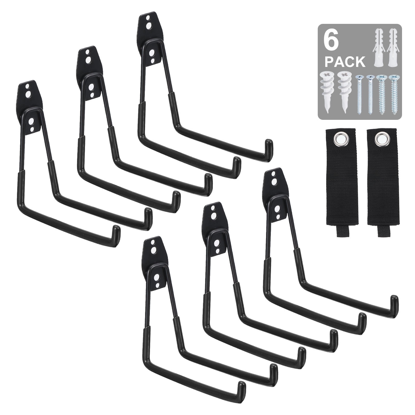Garage Hooks Wall Mount Garage Hanger Utility Garage Storage Hooks Tool ...