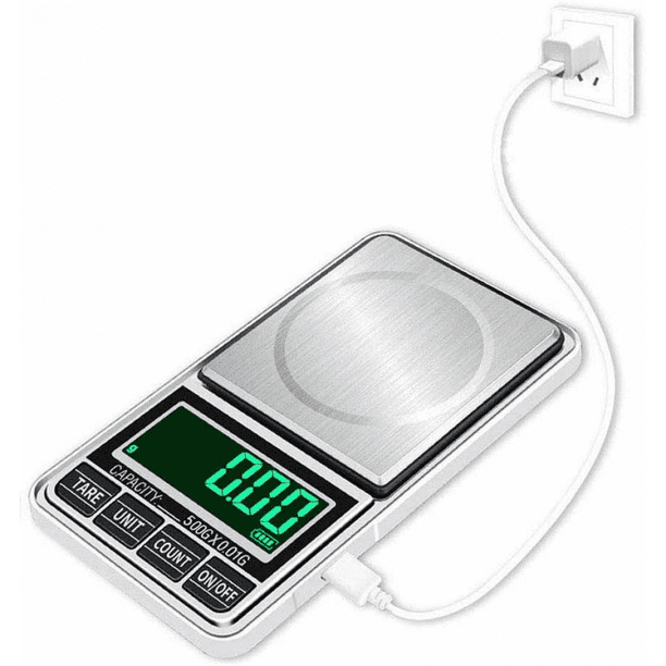 Digital Pocket Scales Gram Kitchen Mini Portable Lab Jewelry Coffee ...
