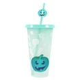Three Piece Single Layer Cold Changing Cup 710ML Funny Pumpkin Straw ...