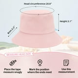 Zando 2 Pcs Cotton Kids Sun Hats Wide Brim UV Protection Toddler Sun Hat Summer Beach Toddler ...