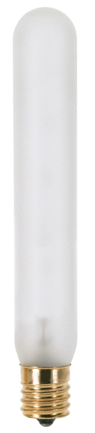 Satco S3281 130V Intermediate Base 20-Watt T6.5 Light Bulb, Frosted ...