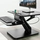 VIVO Height Adjustable Standing Desk Gas Spring Riser 25" Tabletop Sit ...