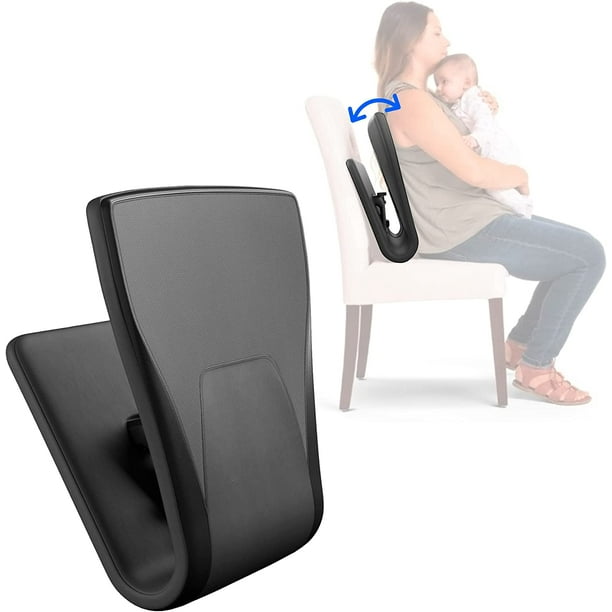 Ready Rocker Portable Rocking Chair, Modern Faux Leather, Carbon ...