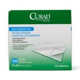 Curad Sterile Non-Adherent Pads, Nonstick Pads for Wound Care, 3" X 8 ...