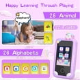 YTKUS Kids Smart Phone for Girl Kids Toys Cell Phone with 2.8 ...