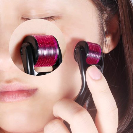 3Pcs Derma Roller for Face Body Beard Hair Growth, 540 Pins, 0.25mm, 0 ...