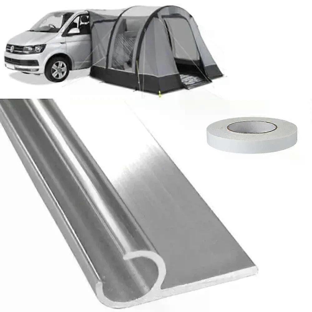 1 Set Awning Rail C Channel 8 X 05m Strip with D/S Tape 400cm for ...