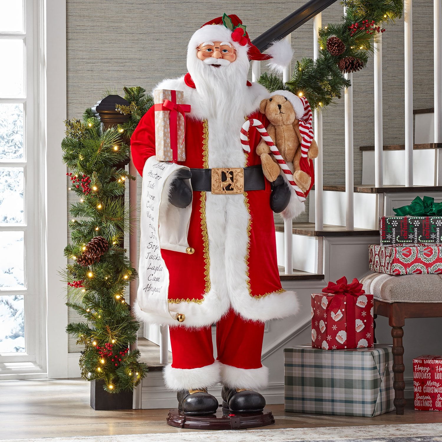 Member’s Mark 5' Animated Singing Santa - Samsclub.com