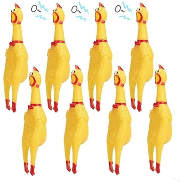 Animolds Tie-Dye Squeeze Pack, Loud Squeaking Rubber Chicken Toy ...