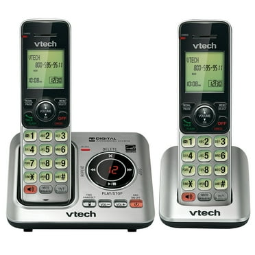 VTech DS6251-2 2 Handset 2-Line Answering System with Smart Call ...