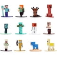 Set of 12 Diecast Figures "Minecraft" Video Game "Nano Metalfigs ...