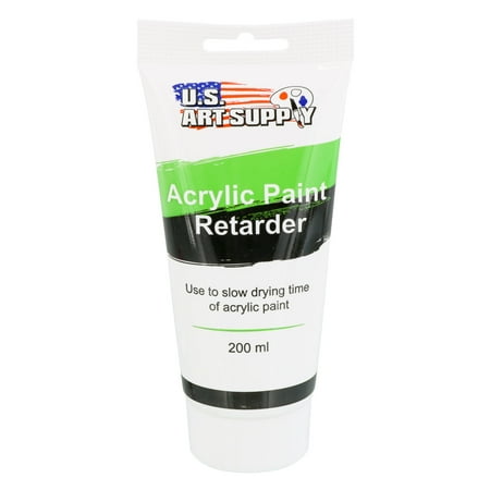 U.S. Art Supply Acrylic Retarder Acrylic Medium, 200ml Tube - Walmart.com