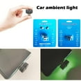 HPDL Portable Type C Ambient Light with 8 Color Modes 5V 0.08W for Car ...