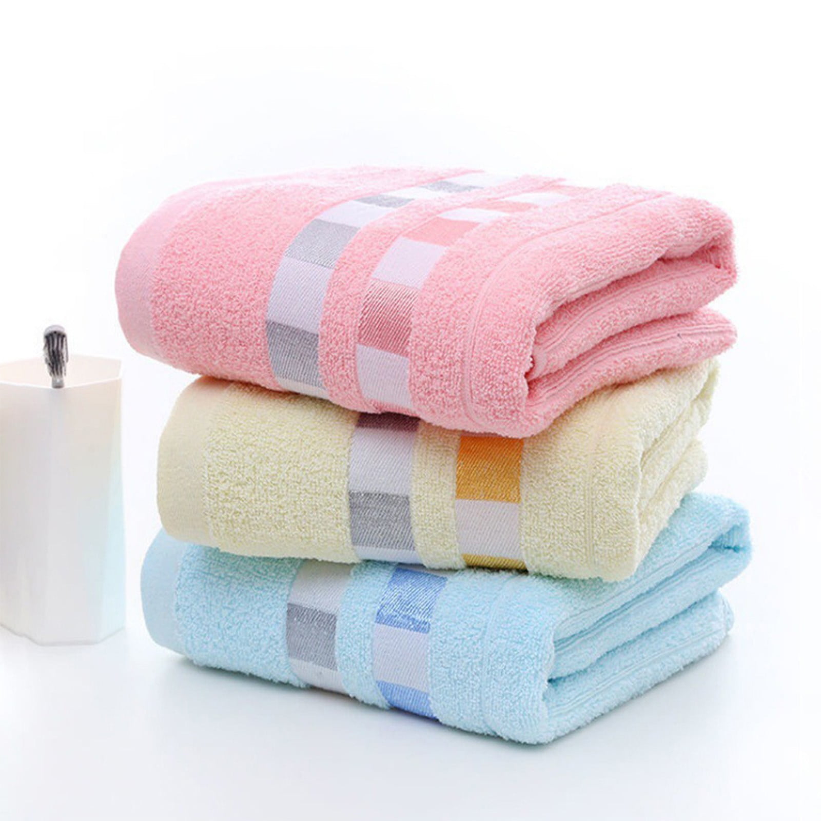 Click here for Cotton Bath Towel 1-Piece Blue Cotton Bath Towel H... prices