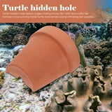 Turtle Hiding Hole Reptiles Hideout Cave Hides and Caves Animal Decor ...