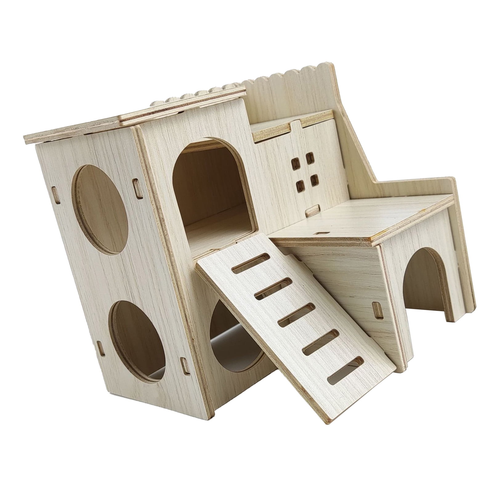 Click here for Rongmo Wooden Hamster House Toy Bite Resistant Ham... prices
