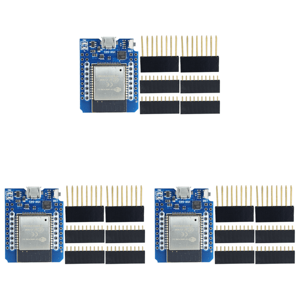 Placa de desarrollo Compatible con Bluetooth ESP32 ESP-32S WiFi (CH9102 MICRO) | Walmart en línea