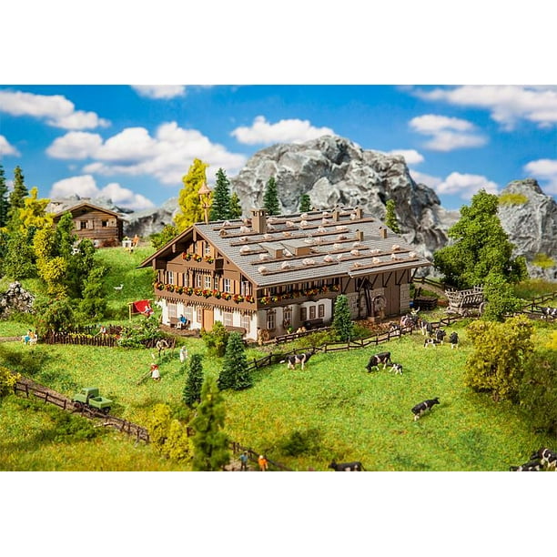 Faller N Scale Building/Structure Kit Historic Alpine Farm House/Home ...