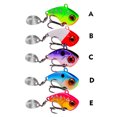 6-10g Spinner Spoon Fishing Lures Metal Baits Walleye Saltwater Jigging ...