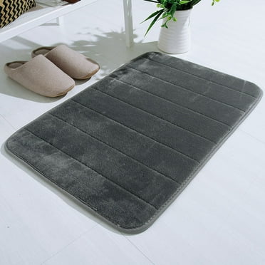 BCZHQQ Memory Foam Bath Mat Rug,35"x19",Ultra Soft and Non-Slip ...