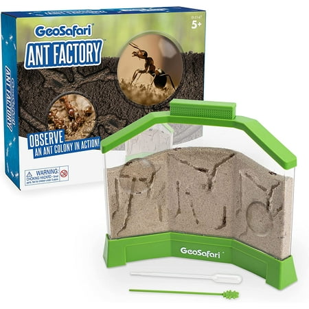 GeoSafari Ant Factory with Sand, Watch Live Ants, STEM Learning Toy ...