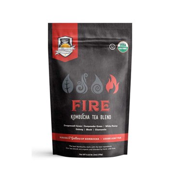 Organic Loose Leaf Rooibos Tea - Perfect for Kombucha Brewing - Walmart.com