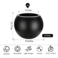 Planters for Indoor Plants & Outdoor,Durable Plastic Material Sphere ...