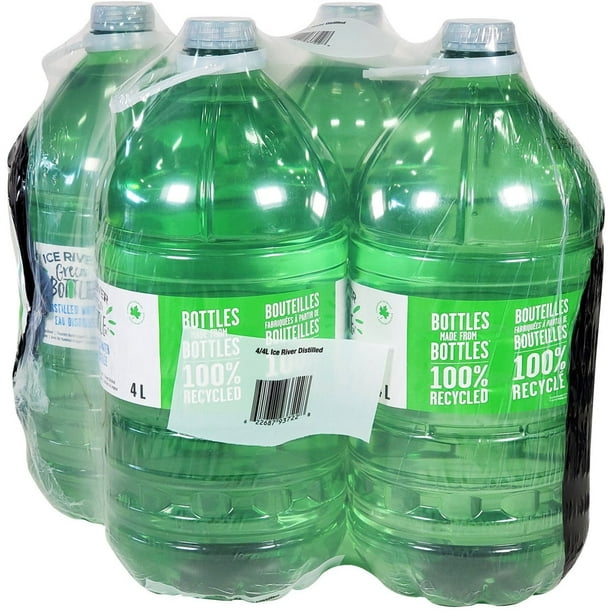 a2zchef Ice River - Distilled Water Each [4 Lt] - Walmart.ca