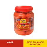 Fischer's Pickled Snack Bologna, Deliciously Ready to Eat Lunch Meat in ...