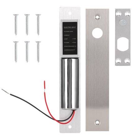 DC12V 2 Wire Time Delay Low Temperature Electric Bolt Lock Security ...
