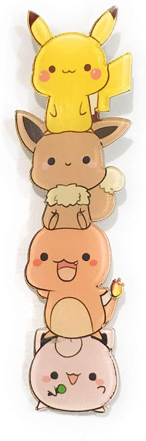 Kawaii Eevee Charmander Jigglypuff Togepi Squirtle Psyduck Pikachu ...