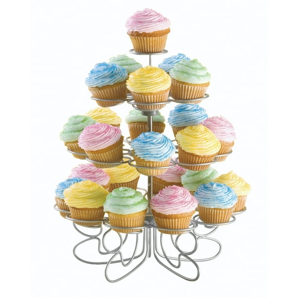 Wilton Cupcakes 'N More Mini Dessert Stand, 24 count - Walmart.com ...