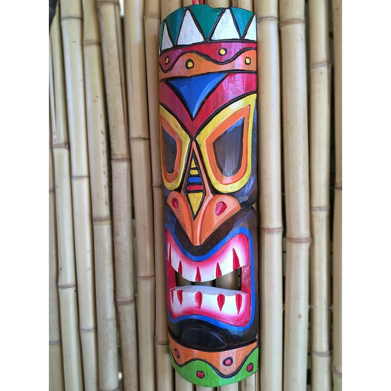 Colorful Tiki Face