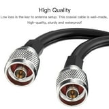 35ft KMR400 N Male to N Male Ultra Low Loss Coax Extension Cable 50ohm ...