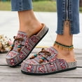 Orthopedic Sandals for Women Closed Toe Bowknot Mules Shoes Summer ...