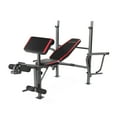 CAP Strength Home Gym Standard Bench with Butterfly, Preacher Curl ...