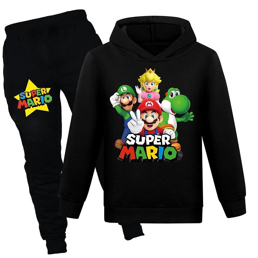 Click here for Wlbxh Super-Mario Bros Print Casual Tracksuit Set... prices