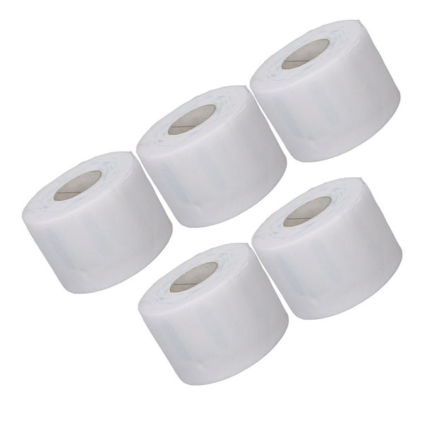 Disposable Barber Paper,5 Rolls Barber Paper Hair Cutting Neck Paper ...