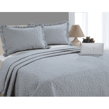 Chic Home Shala 4 Piece Vine Pattern Quilt Cover Set - Walmart.com