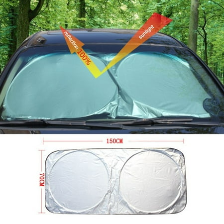 Sun Visor Windshield Shade Windshield Durable Reflective Block Heat ...