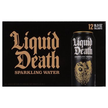 Liquid Death Sparkling Water, Killer Cola 12oz. Cans (6-Pack) - Walmart.com