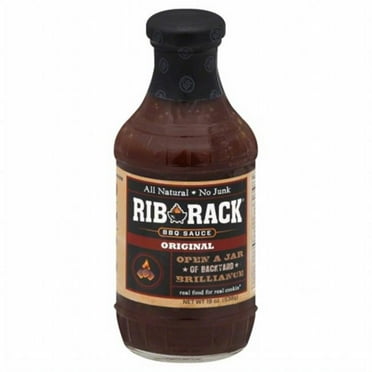Rib Rack Barbecue Sauce, Hot Cayenne, 19 Oz - Walmart.com