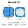 Balery Colorful Snake Stretch Couch Cushion Covers, Individual Sofa ...