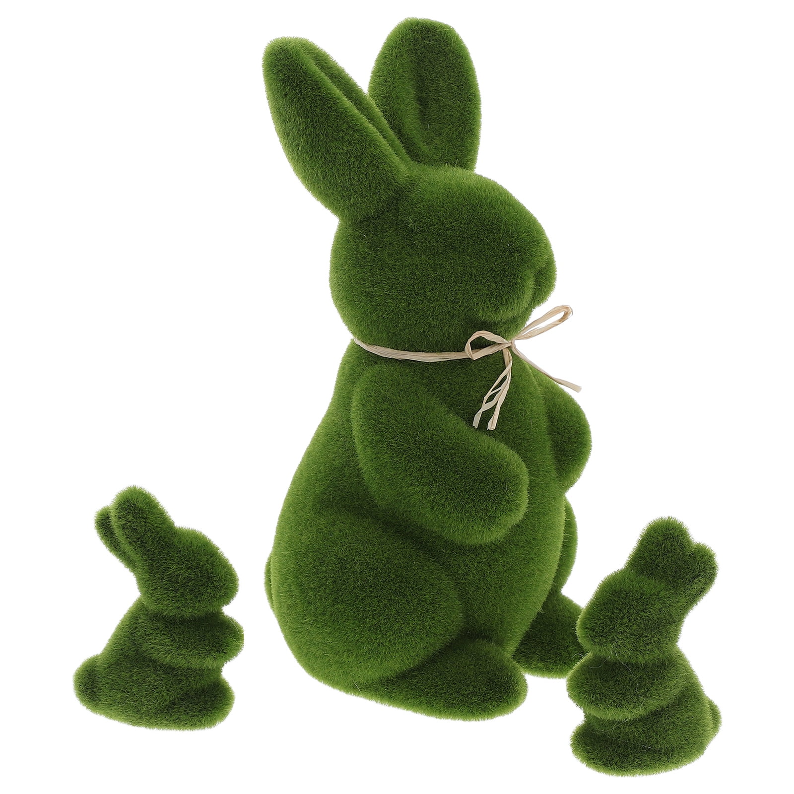 Click here for Cimaxic Party 3pcs Easter Flocked Rabbit Figurine... prices