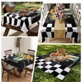 Bee Sunflower Plant Vase Table Cloth 52x70in, Waterproof Rectangle ...